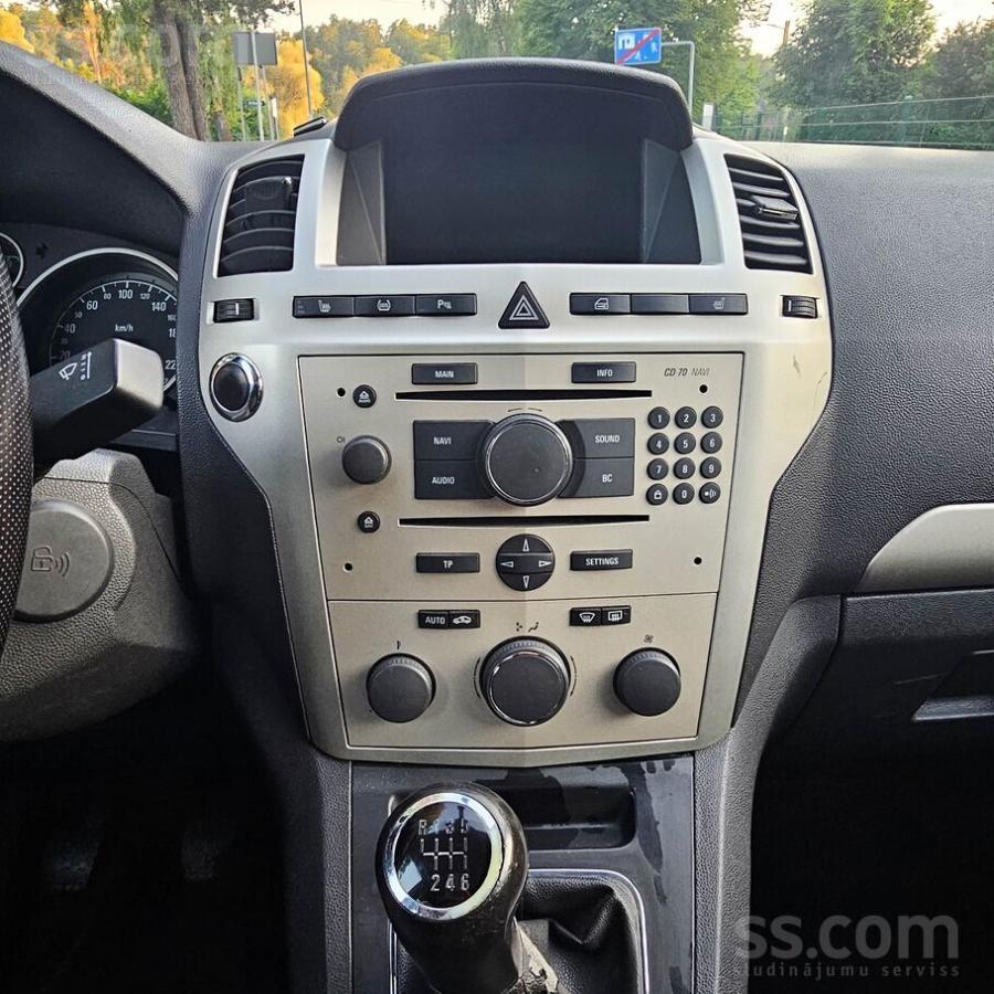 Zils Opel Zafira 2008 Rīga, ar dzinēja tilpumu 1.70 L un nobraukumu 337 tūkst. km par 1999 €, foto 17 vietnē AUTOMOTO.COM.LV