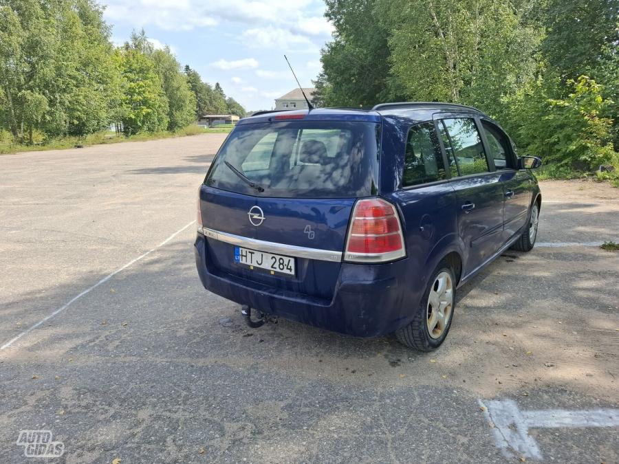 Zils Opel Zafira 2008 Šauļi, ar dzinēja tilpumu 1.70 L un nobraukumu 335 tūkst. km par 700 €, foto 4 vietnē AUTOMOTO.COM.LV