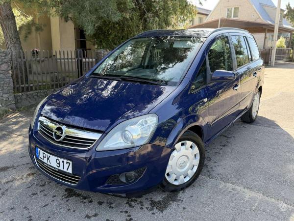 Opel Zafira 2008 Kauņa vietnē Zils Opel Zafira 2008 Kauņa, ar dzinēja tilpumu 1.91 L un nobraukumu 264 tūkst. km par 1590 €, foto 1 vietnē AUTOMOTO.COM.LV