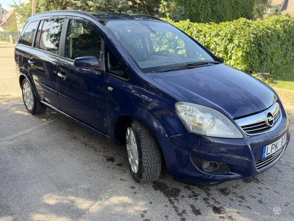 Opel Zafira 2008 Kauņa vietnē Zils Opel Zafira 2008 Kauņa, ar dzinēja tilpumu 1.91 L un nobraukumu 264 tūkst. km par 1590 €, foto 4 vietnē AUTOMOTO.COM.LV