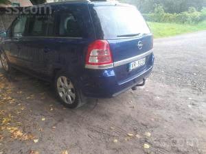 Blue Opel Zafira 2008 in Riga, with an engine capacity of 1.90 L and mileage of 423 thousand km for 1990 €, photo 6 on AUTOMOTO.COM.LV