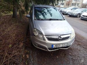 Blue Opel Zafira 2009 in Vilnius, with an engine capacity of 1.91 L and mileage of 360 thousand km for 500 €, photo  on AUTOMOTO.COM.LV