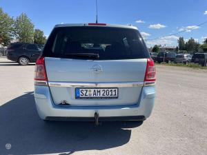 Blue Opel Zafira 2009 in Siauliai, with an engine capacity of 1.91 L and mileage of 273 thousand km for 2450 €, photo 5 on AUTOMOTO.COM.LV