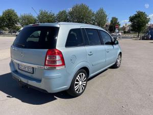 Blue Opel Zafira 2009 in Siauliai, with an engine capacity of 1.91 L and mileage of 273 thousand km for 2450 €, photo 6 on AUTOMOTO.COM.LV