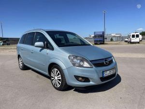 Blue Opel Zafira 2009 in Siauliai, with an engine capacity of 1.91 L and mileage of 273 thousand km for 2450 €, photo 8 on AUTOMOTO.COM.LV