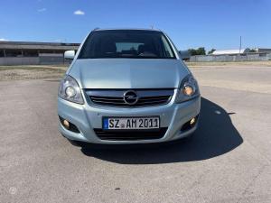 Blue Opel Zafira 2009 in Siauliai, with an engine capacity of 1.91 L and mileage of 273 thousand km for 2450 €, photo 9 on AUTOMOTO.COM.LV