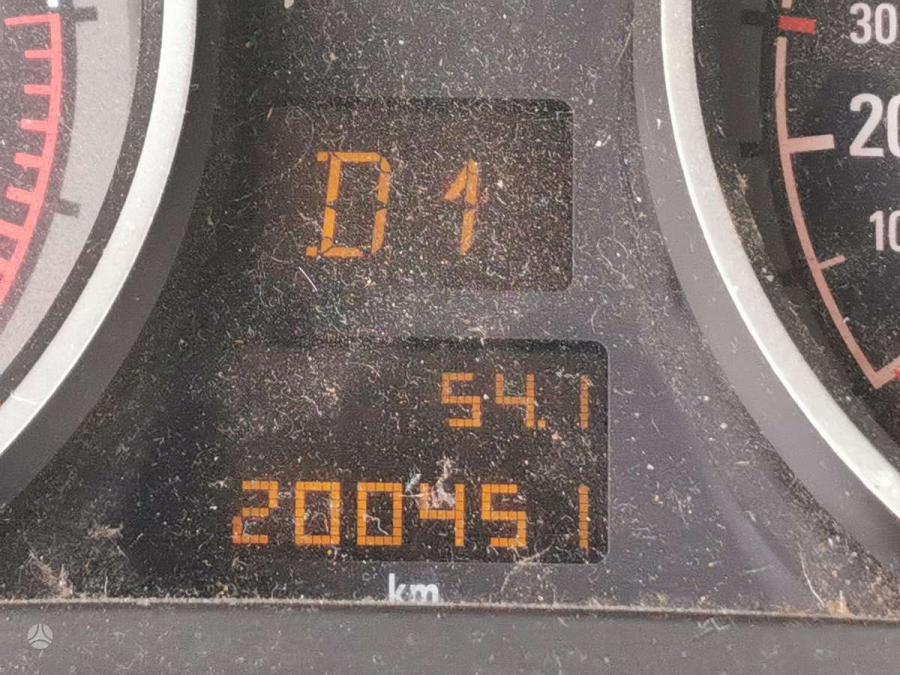 Синий Опель Зафира 2009 в Вильнюс, объемом двигателя 1.91 л и пробегом 210 тыс. км за 980 €, фото 24 на AUTOMOTO.COM.LV
