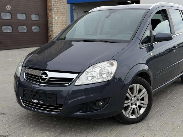 Zils Opel Zafira 2009 Kretinga, ar dzinēja tilpumu 1.69 L un nobraukumu 231 tūkst. km par 3200 €, foto 4 vietnē AUTOMOTO.COM.LV