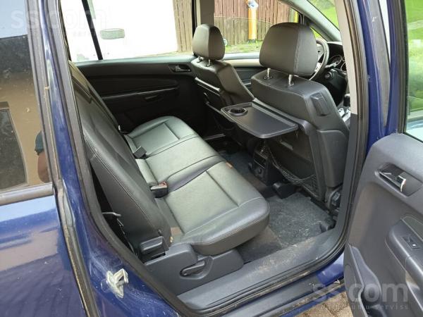 Синий Опель Зафира 2009 в Резекне, объемом двигателя 1.90 л и пробегом 161 тыс. км за 2900 €, фото 6 на AUTOMOTO.COM.LV