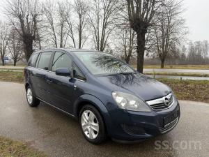 Blue Opel Zafira 2010 in Ogre, with an engine capacity of 1.70 L and mileage of 264 thousand km for 3999 €, photo 3 on AUTOMOTO.COM.LV