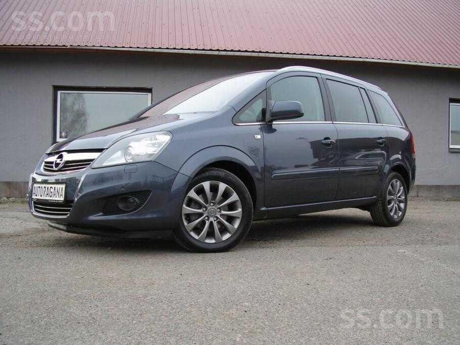 Zils Opel Zafira 2010 Rīga, ar dzinēja tilpumu 1.80 L un nobraukumu 0 tūkst. km par 5750 €, foto 3 vietnē AUTOMOTO.COM.LV