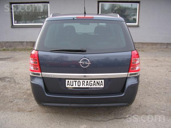 Синий Опель Зафира 2010 в Рига, объемом двигателя 1.80 л и пробегом 0 тыс. км за 5750 €, фото 6 на AUTOMOTO.COM.LV