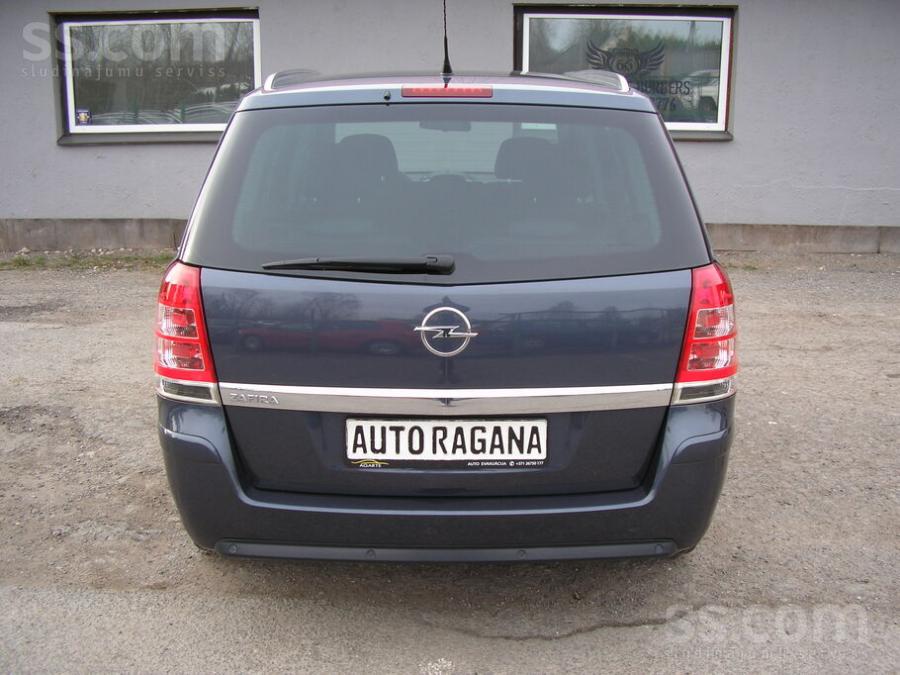 Zils Opel Zafira 2010 Rīga, ar dzinēja tilpumu 1.80 L un nobraukumu 0 tūkst. km par 5750 €, foto 7 vietnē AUTOMOTO.COM.LV
