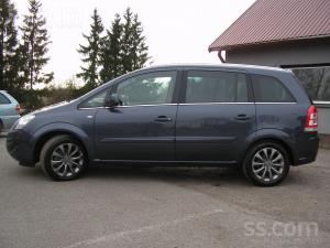 Zils Opel Zafira 2010 Rīga, ar dzinēja tilpumu 1.80 L un nobraukumu 0 tūkst. km par 5750 €, foto 9 vietnē AUTOMOTO.COM.LV