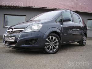 Zils Opel Zafira 2010 Rīga, ar dzinēja tilpumu 1.80 L un nobraukumu 0 tūkst. km par 5750 €, foto 10 vietnē AUTOMOTO.COM.LV