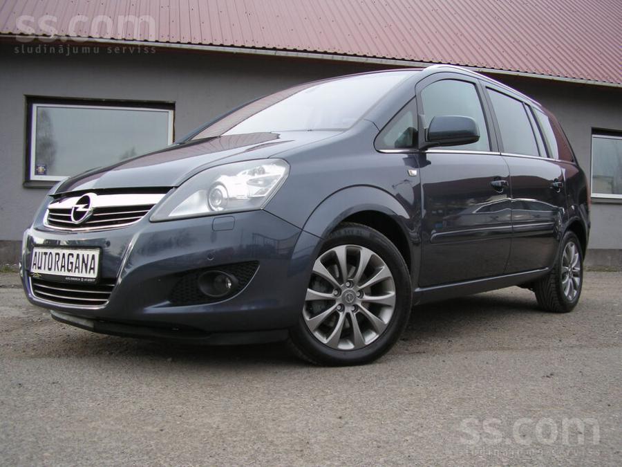 Zils Opel Zafira 2010 Rīga, ar dzinēja tilpumu 1.80 L un nobraukumu 0 tūkst. km par 5750 €, foto 10 vietnē AUTOMOTO.COM.LV