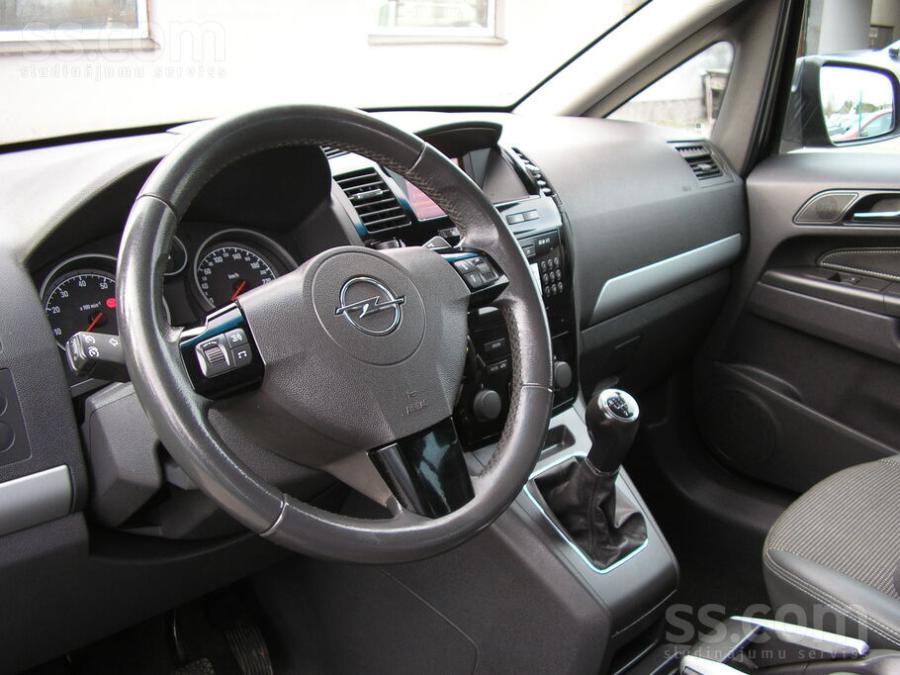 Zils Opel Zafira 2010 Rīga, ar dzinēja tilpumu 1.80 L un nobraukumu 0 tūkst. km par 5750 €, foto 16 vietnē AUTOMOTO.COM.LV