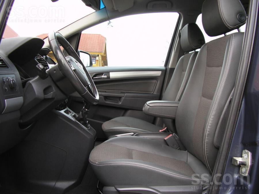 Zils Opel Zafira 2010 Rīga, ar dzinēja tilpumu 1.80 L un nobraukumu 0 tūkst. km par 5750 €, foto 18 vietnē AUTOMOTO.COM.LV