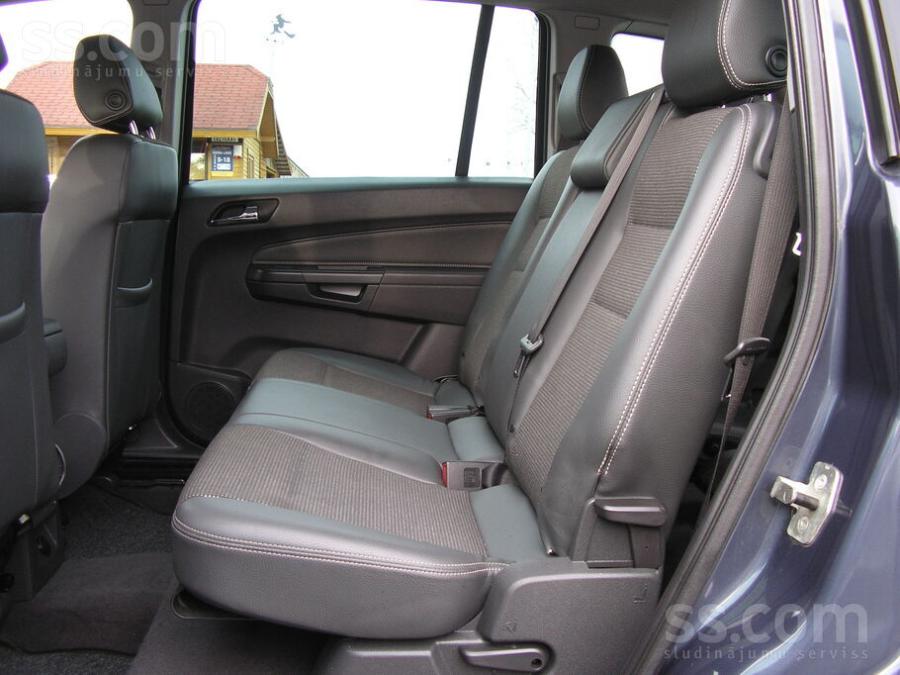 Zils Opel Zafira 2010 Rīga, ar dzinēja tilpumu 1.80 L un nobraukumu 0 tūkst. km par 5750 €, foto 19 vietnē AUTOMOTO.COM.LV