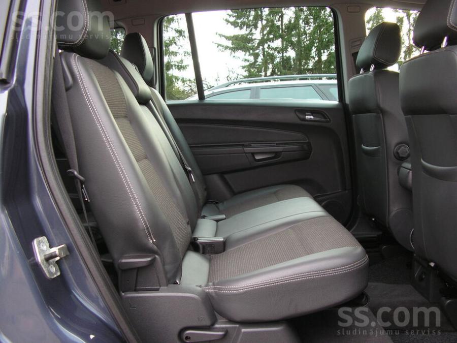Zils Opel Zafira 2010 Rīga, ar dzinēja tilpumu 1.80 L un nobraukumu 0 tūkst. km par 5750 €, foto 21 vietnē AUTOMOTO.COM.LV