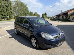 Blue Opel Zafira 2010 in Ogre, with an engine capacity of 1.70 L and mileage of 264 thousand km for 3599 €, photo  on AUTOMOTO.COM.LV