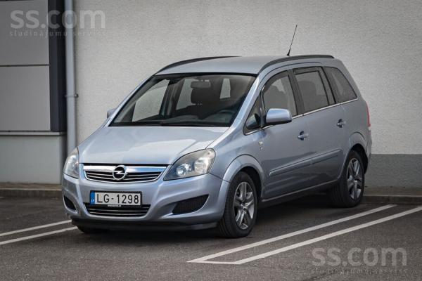 Zils Opel Zafira 2010 Rīga, ar dzinēja tilpumu 1.90 L un nobraukumu 0 tūkst. km par 1990 €, foto 1 vietnē AUTOMOTO.COM.LV
