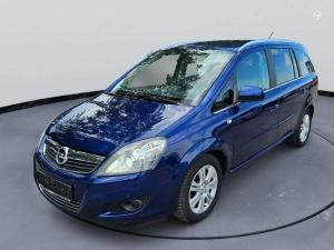 Blue Opel Zafira 2010 in Marijampole, with an engine capacity of 1.91 L and mileage of 198 thousand km for 3600 €, photo  on AUTOMOTO.COM.LV