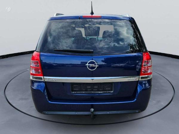 Blue Opel Zafira 2010 in Marijampole, with an engine capacity of 1.91 L and mileage of 198 thousand km for 3600 €, photo 7 on AUTOMOTO.COM.LV