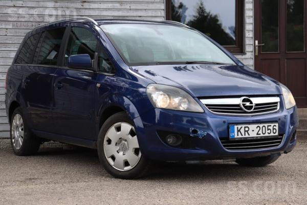 Zils Opel Zafira 2011 Valmiera, ar dzinēja tilpumu 1.60 L un nobraukumu 0 tūkst. km par 600 €, foto 2 vietnē AUTOMOTO.COM.LV