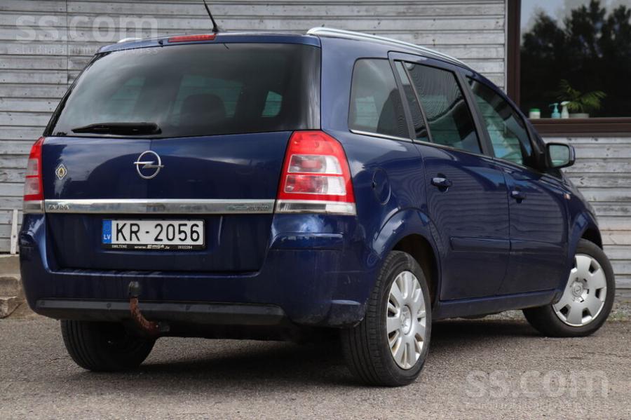 Zils Opel Zafira 2011 Valmiera, ar dzinēja tilpumu 1.60 L un nobraukumu 0 tūkst. km par 600 €, foto 4 vietnē AUTOMOTO.COM.LV
