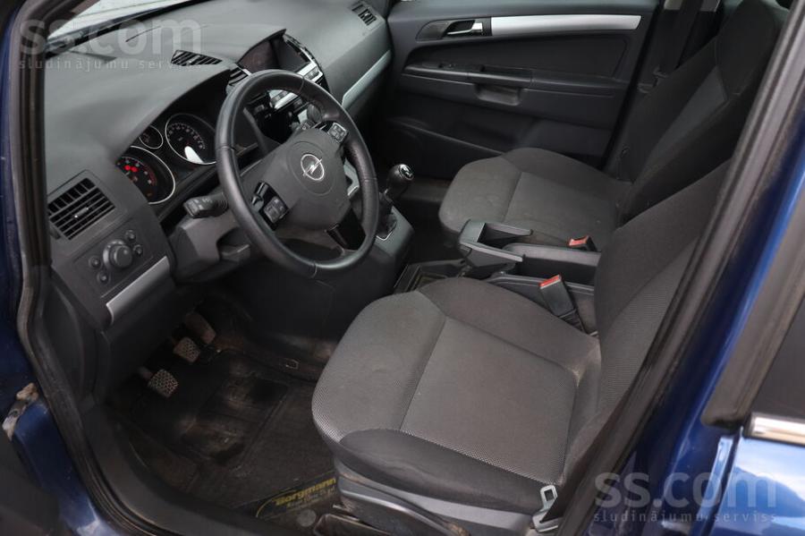 Zils Opel Zafira 2011 Valmiera, ar dzinēja tilpumu 1.60 L un nobraukumu 0 tūkst. km par 600 €, foto 10 vietnē AUTOMOTO.COM.LV
