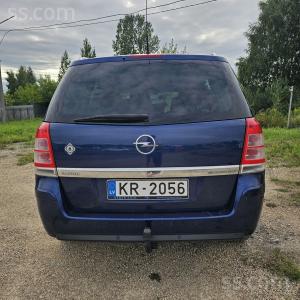 Blue Opel Zafira 2011 in Riga, with an engine capacity of 1.60 L and mileage of 390 thousand km for 2750 €, photo 6 on AUTOMOTO.COM.LV