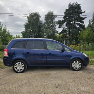 Blue Opel Zafira 2011 in Riga, with an engine capacity of 1.60 L and mileage of 390 thousand km for 2750 €, photo 8 on AUTOMOTO.COM.LV