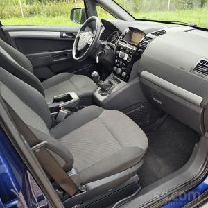 Blue Opel Zafira 2011 in Riga, with an engine capacity of 1.60 L and mileage of 390 thousand km for 2750 €, photo 13 on AUTOMOTO.COM.LV