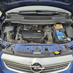 Blue Opel Zafira 2011 in Riga, with an engine capacity of 1.60 L and mileage of 390 thousand km for 2750 €, photo 23 on AUTOMOTO.COM.LV