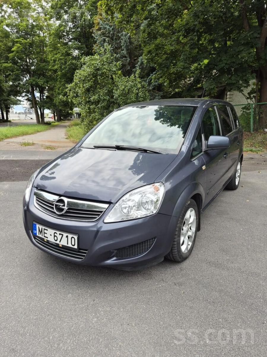 Zils Opel Zafira 2011 Rīga, ar dzinēja tilpumu 1.70 L un nobraukumu 341 tūkst. km par 2200 €, foto 8 vietnē AUTOMOTO.COM.LV