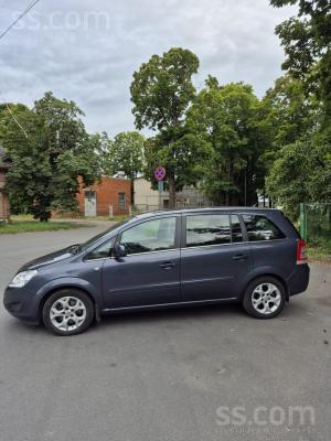 Blue Opel Zafira 2011 in Riga, with an engine capacity of 1.70 L and mileage of 341 thousand km for 2200 €, photo 10 on AUTOMOTO.COM.LV