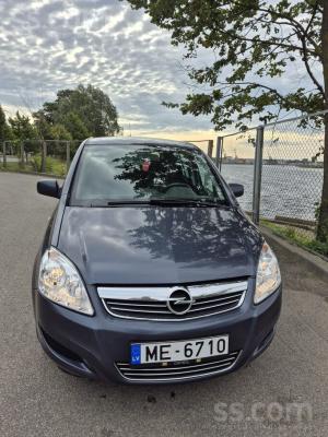 Blue Opel Zafira 2011 in Riga, with an engine capacity of 1.70 L and mileage of 341 thousand km for 2199 €, photo  on AUTOMOTO.COM.LV