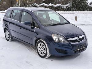 Blue Opel Zafira 2012 in Utena, with an engine capacity of 1.70 L and mileage of 250 thousand km for 3650 €, photo 2 on AUTOMOTO.COM.LV