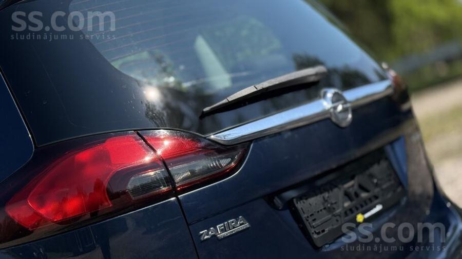 Zils Opel Zafira 2012 Jelgava, ar dzinēja tilpumu 1.40 L un nobraukumu 229 tūkst. km par 5490 €, foto 7 vietnē AUTOMOTO.COM.LV