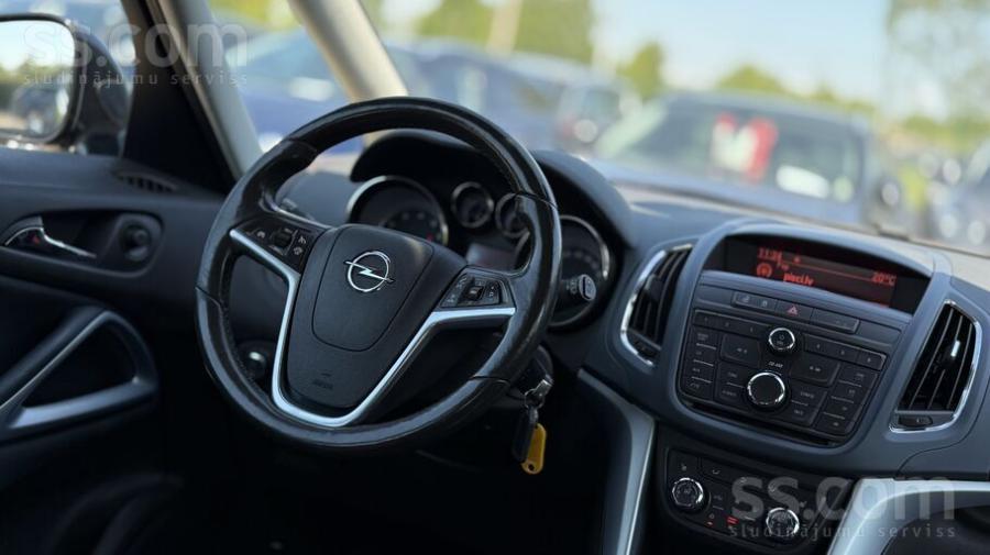 Zils Opel Zafira 2012 Jelgava, ar dzinēja tilpumu 1.40 L un nobraukumu 229 tūkst. km par 5490 €, foto 13 vietnē AUTOMOTO.COM.LV