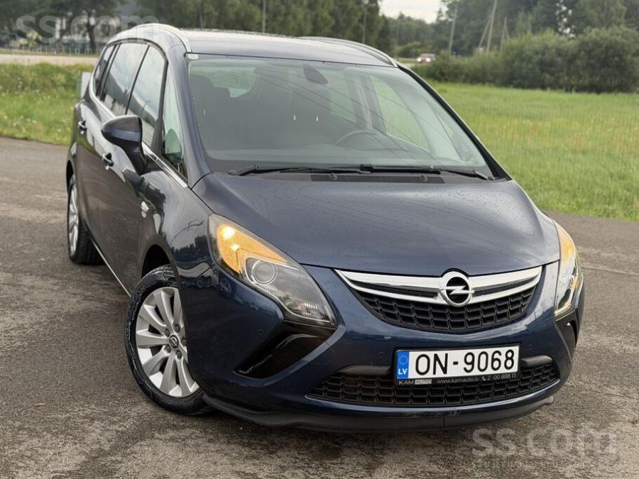 Zils Opel Zafira 2012 Ogre, ar dzinēja tilpumu 2.00 L un nobraukumu 262 tūkst. km par 5650 €, foto 1 vietnē AUTOMOTO.COM.LV