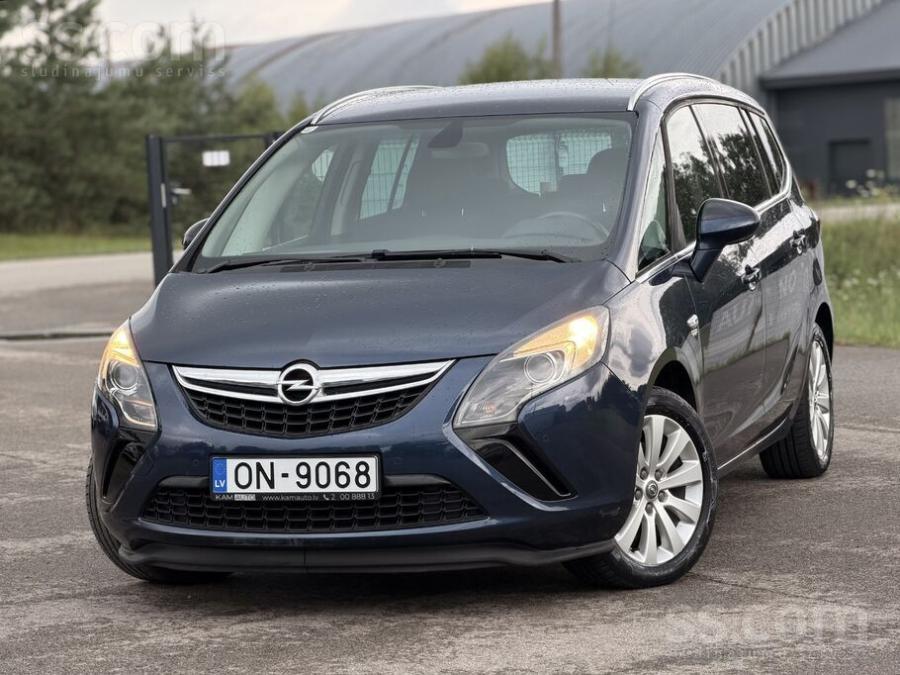 Zils Opel Zafira 2012 Ogre, ar dzinēja tilpumu 2.00 L un nobraukumu 262 tūkst. km par 5650 €, foto 10 vietnē AUTOMOTO.COM.LV
