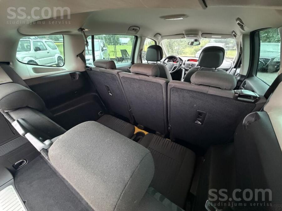 Zils Opel Zafira 2012 Ogre, ar dzinēja tilpumu 2.00 L un nobraukumu 262 tūkst. km par 5650 €, foto 27 vietnē AUTOMOTO.COM.LV