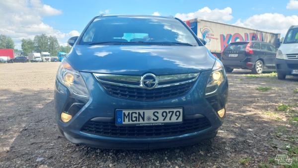 Zils Opel Zafira 2013 Kauņa, ar dzinēja tilpumu 2.00 L un nobraukumu 239 tūkst. km par 4450 €, foto 2 vietnē AUTOMOTO.COM.LV