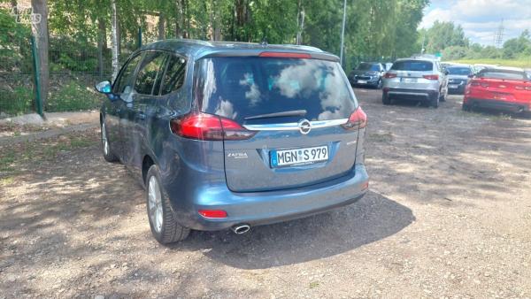 Zils Opel Zafira 2013 Kauņa, ar dzinēja tilpumu 2.00 L un nobraukumu 239 tūkst. km par 4450 €, foto 5 vietnē AUTOMOTO.COM.LV