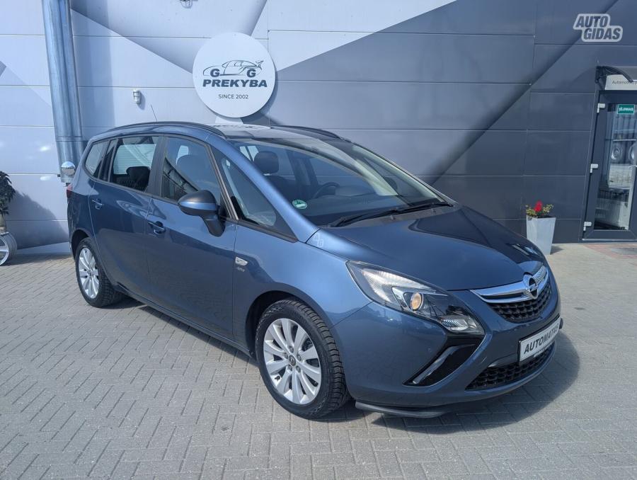 Blue Opel Zafira 2013 in Ramuciai, with an engine capacity of 1.40 L and mileage of 175 thousand km for 6450 €, photo 1 on AUTOMOTO.COM.LV