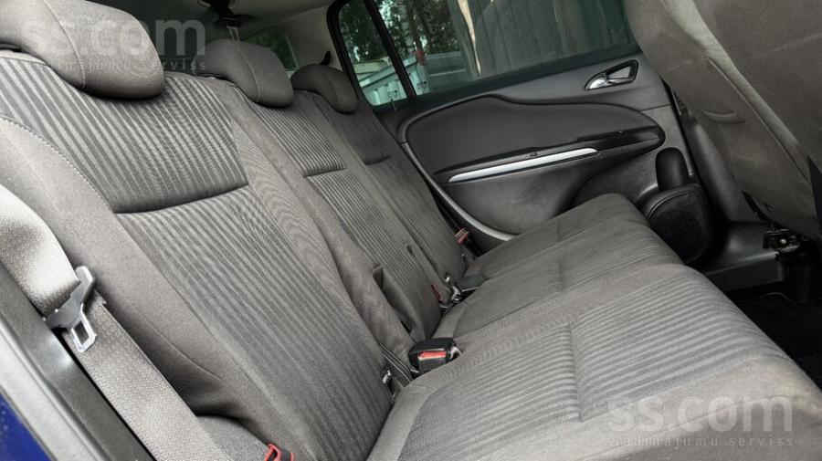 Zils Opel Zafira 2014 Rīga, ar dzinēja tilpumu 1.40 L un nobraukumu 320 tūkst. km par 4990 €, foto 13 vietnē AUTOMOTO.COM.LV