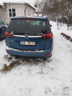 Zils Opel Zafira 2015 Alūksne, ar dzinēja tilpumu 1.60 L un nobraukumu 236 tūkst. km par 4550 €, foto 2 vietnē AUTOMOTO.COM.LV
