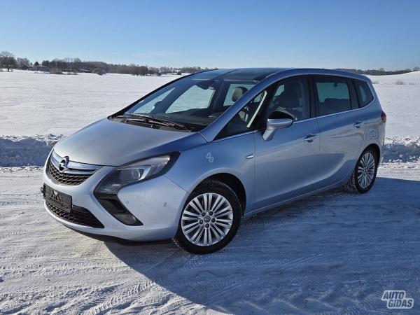 Blue Opel Zafira 2015 in Kaunas, with an engine capacity of 1.60 L and mileage of 256 thousand km for 5989 €, photo 7 on AUTOMOTO.COM.LV